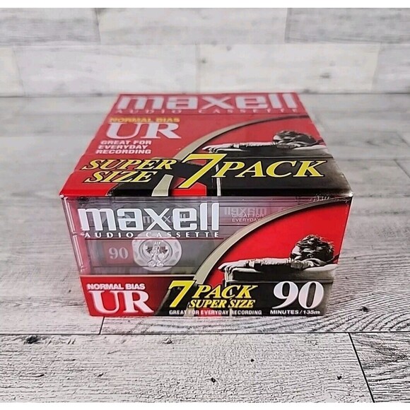 Maxell | Media | Maxell Ur 9 Normal Bias Cassette Tapes Nos Audio 7 ...